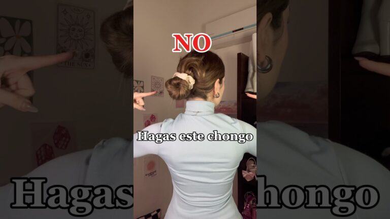 Pequeños y Elegantes Peinados de Chongo: 10 Ideas para Lucir ...